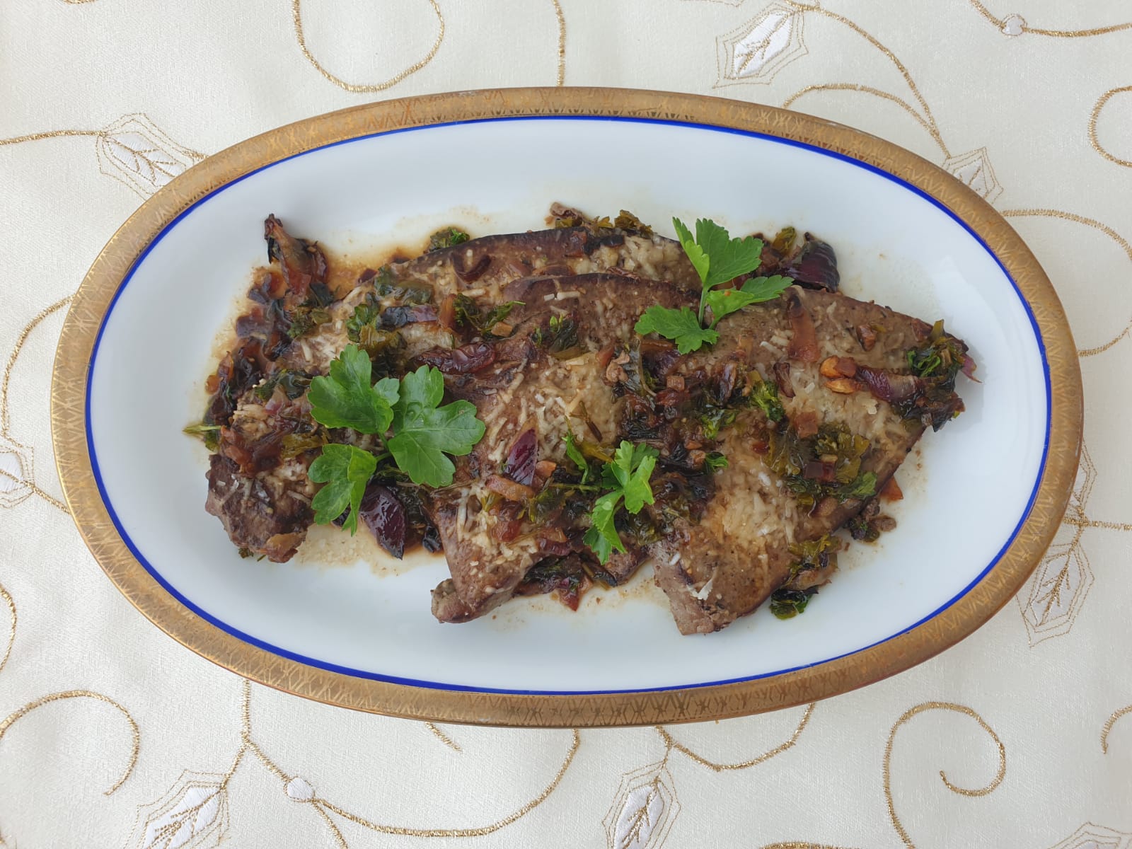 Gezond & Slank met Keto Recepten - Vlees - Kalfslever uit Genua